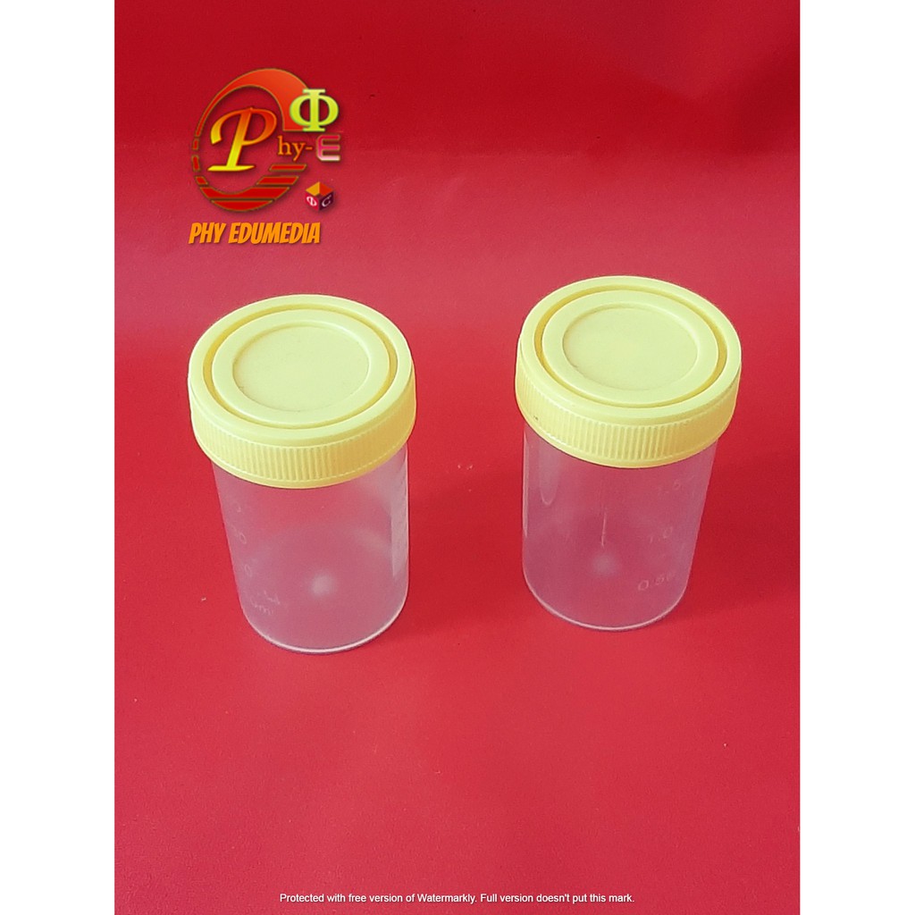 Jual Urine Container 60ml / Botol Urine 60ml / Pot Urin / Botol Sample ...