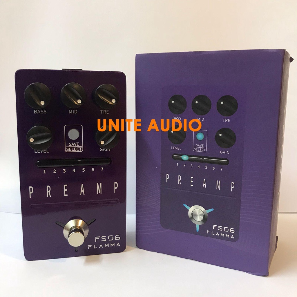 Jual Flamma FS06 FS-06 Digital Preamp with 7 Different Preamp Guitar Effect | Shopee Indonesia