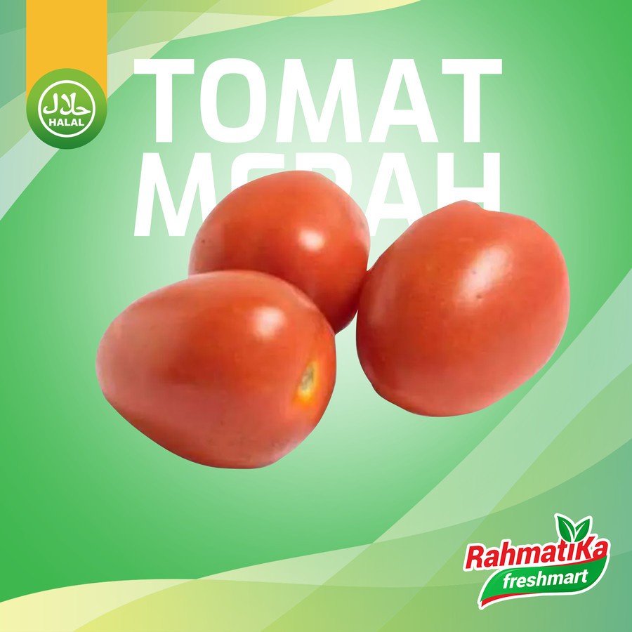 Jual Tomat Merah Segar / Tomat Merah Fresh 500 gram (Buah / Sayur Segar ...
