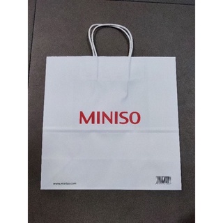 Jual MINISO Paper Bag ukuran S M L Original (Minimal 2pcs ya) | Shopee ...