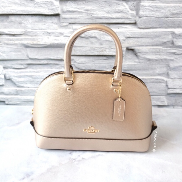 Jual Coach Mini Sierra Crossbody (Platinum) | Shopee Indonesia