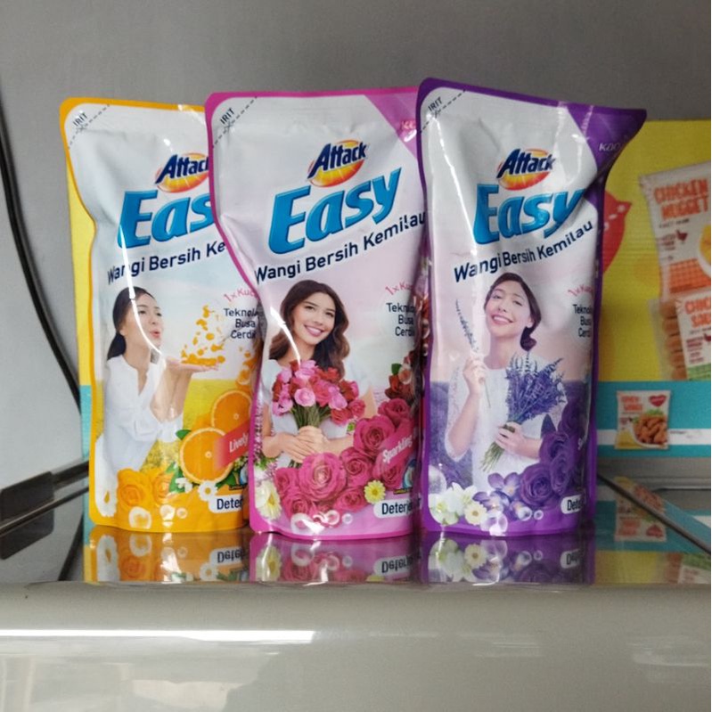 Jual attack easy deterjen cair 750 ml | Shopee Indonesia