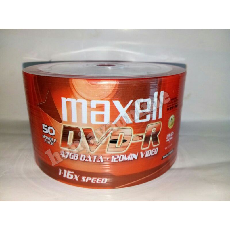 Jual DVD-R Maxell 4,7 GB | DVD R Kosong | DVD Kosong | Blank DVD R | Optical Disk | Maxell ...