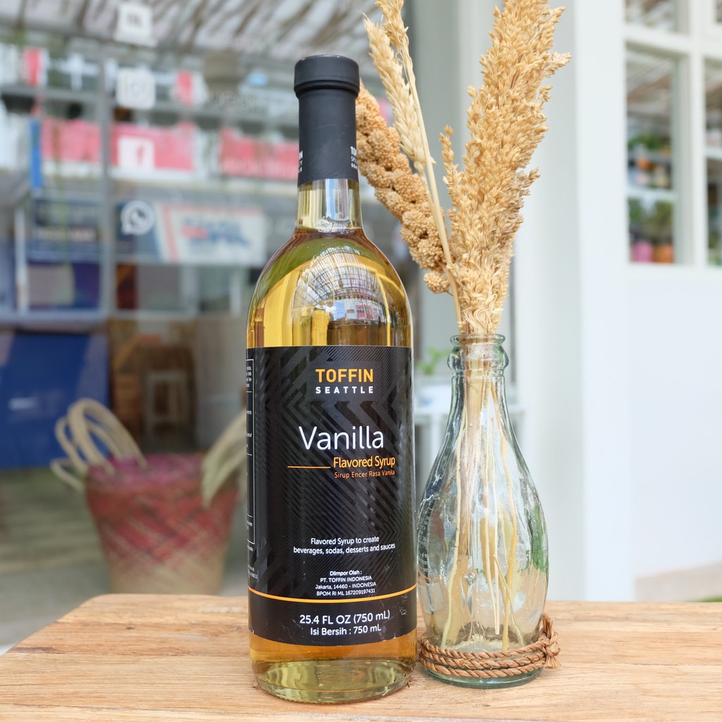 Jual Toffin Flavoured Syrup Vanilla / Sirup Vanila 750 ml | Shopee ...