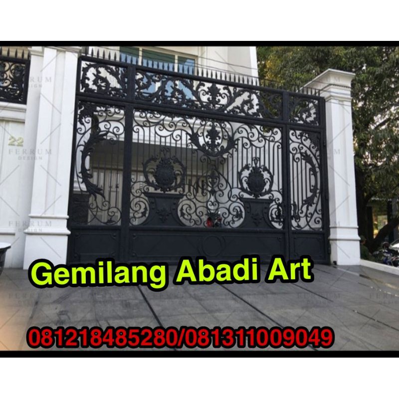 Jual pagar besi tempa klasik | Shopee Indonesia
