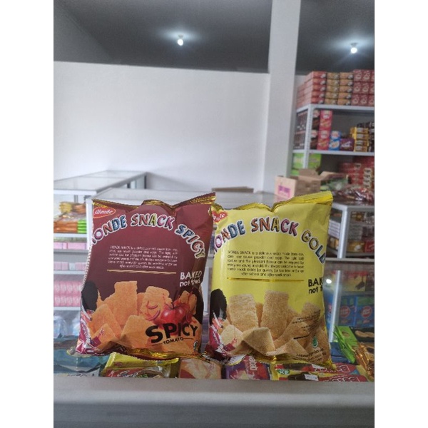 Jual monde snack gold original/spicy tomat berat 60 gram | Shopee Indonesia
