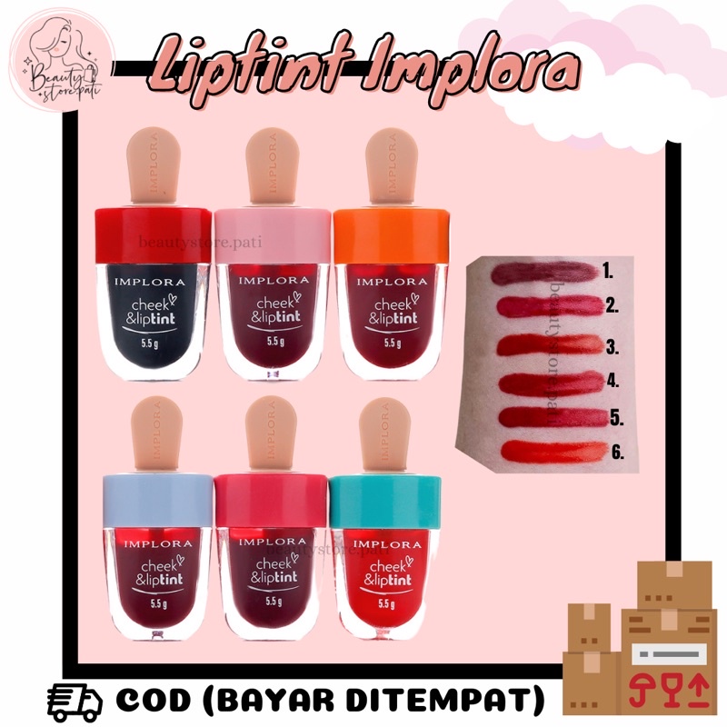 Jual LIPTIN MPLORA CHEEK & LIPTINT ORIGINAL | Shopee Indonesia