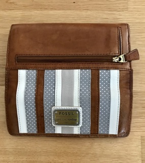 Jual Dompet FOSSIL Original Preloved Long Live Vintage Full Leather ...