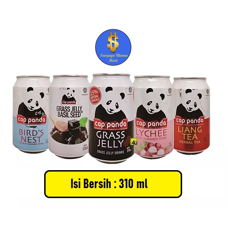 Jual Minuman Penyejuk Cap Panda Kaleng 310ml All variant | Shopee Indonesia