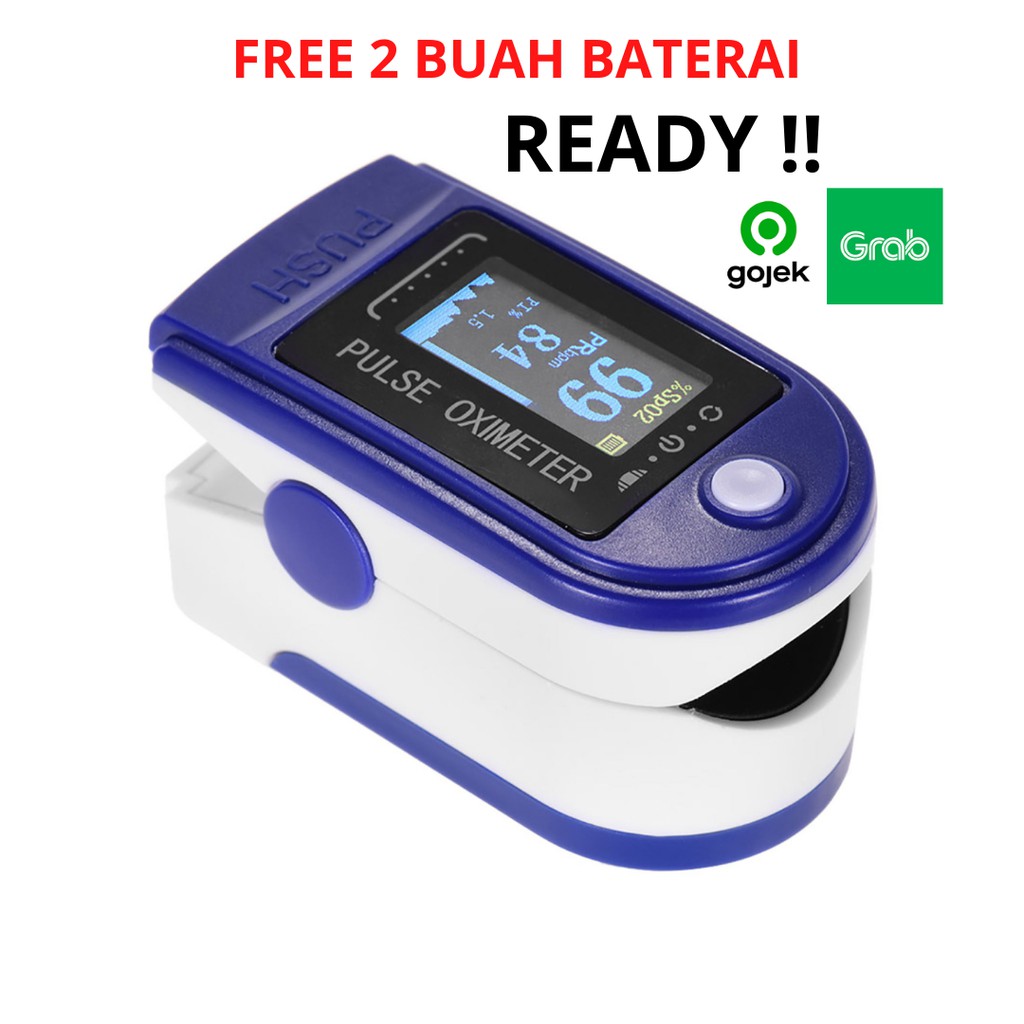 Jual MOOGOO!!! Oxymeter Oksimetri Murah Spo2 Pulse Oxymetri Oximetri ...