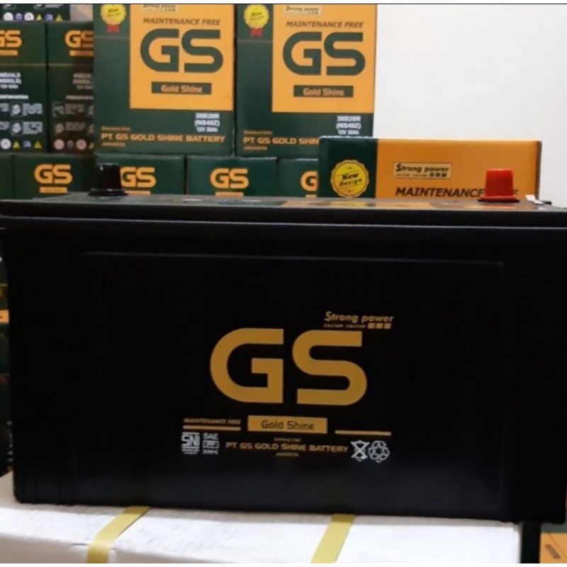 Jual AKI BATERAI KERING GS GOLDSHINE GENSET MOBIL TRUCK N100/95E41R 12V 100AH KAPAL TAFT ROCKY ...