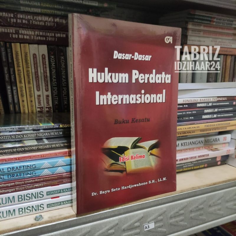 Jual BUKU DASAR-DASAR HUKUM PERDATA INTERNASIONAL BUKI KESATU (EDISI KELIMA) | Shopee Indonesia