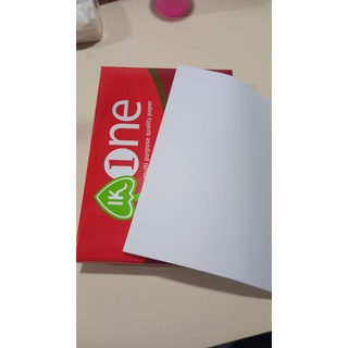 Jual Kertas HVS A4 Merek IK 1ne One Kertas Halus Fotocopy Print ...