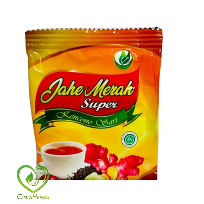 Jual Jahe Merah Super Kencono Sari Sachet 30gr - Sehat dan Menyehatkan ...