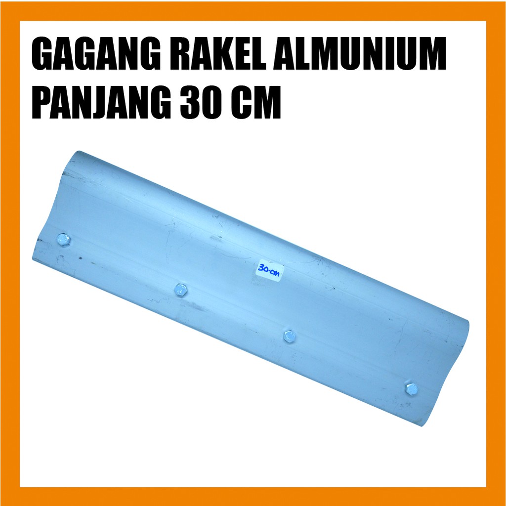 Jual Gagang Rakel Sablon Almunium 30 cm | Shopee Indonesia