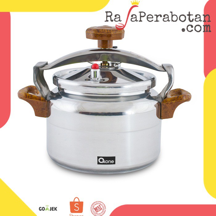 Jual Oxone OX2012 Panci Presto 12 Liter Alumunium Pressure Cooker OX-2012 Original | Shopee ...
