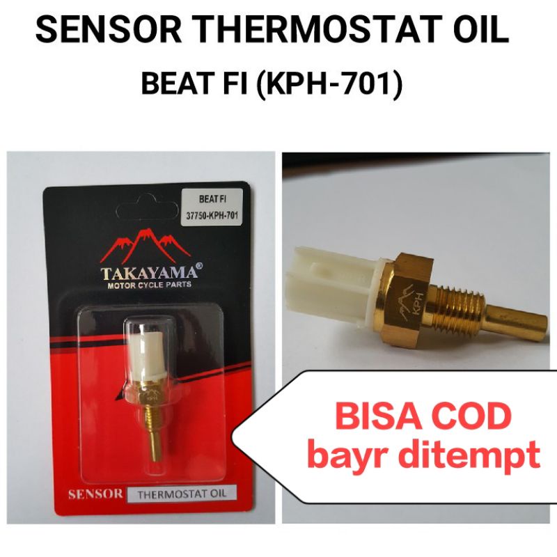 Jual sensor suhu / thermostat / sensor eot beat fi,scopy fi,spacy fi,Supra x 125 fi,Revo fi ...