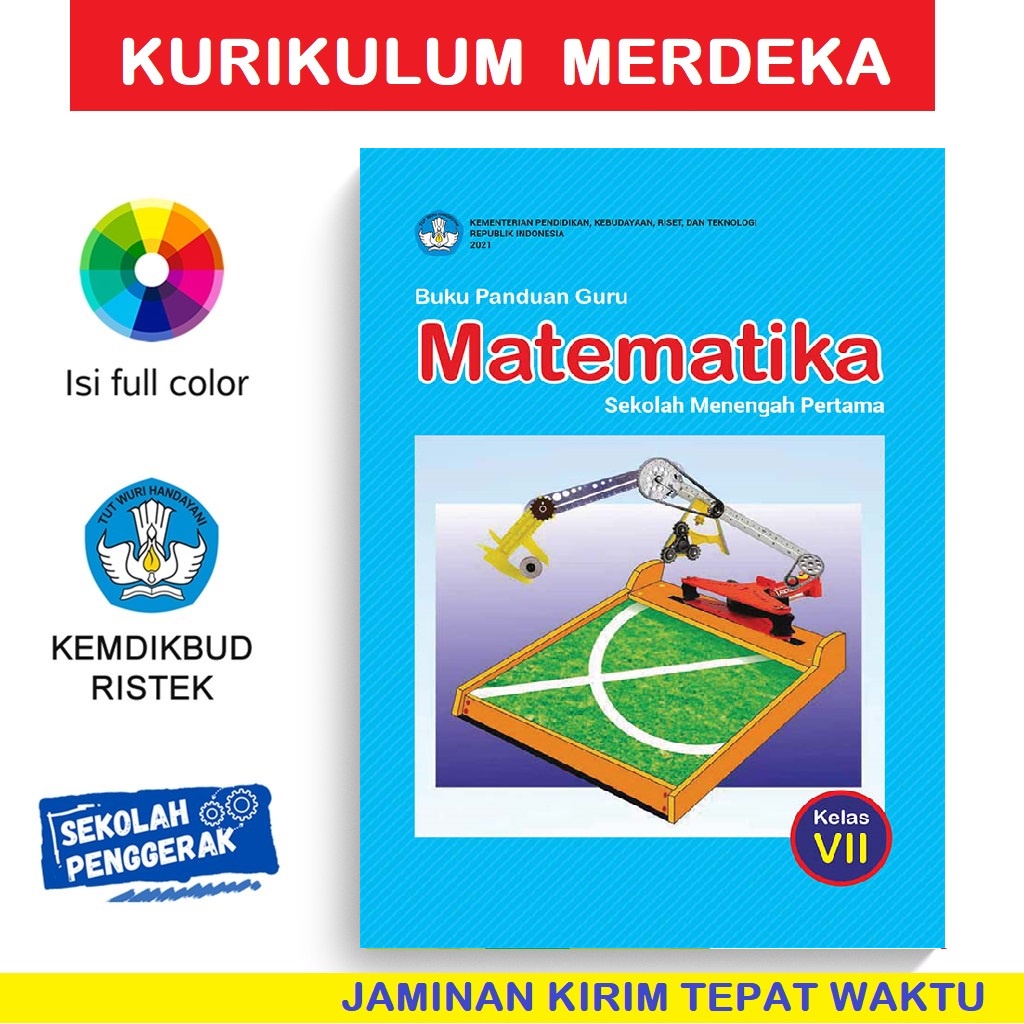 Jual Buku Panduan Guru Matematika SMP Kelas 7 Kurikulum Merdeka ...