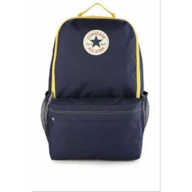 Jual Tas Ransel Converse Chuck Taylor Navy Yellow Original | Shopee ...
