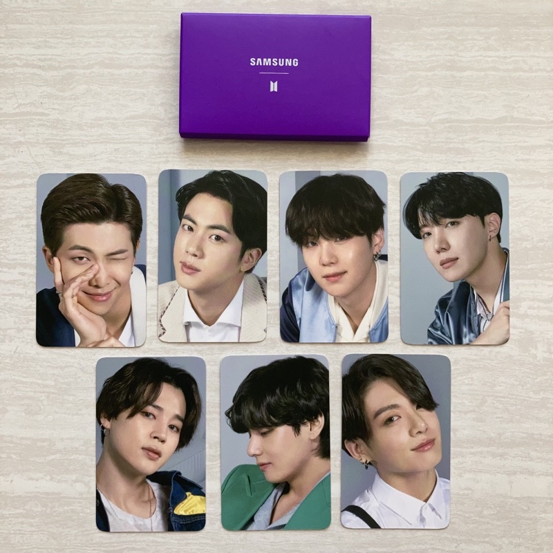 Jual BTS x Samsung photocard (OFFICIAL) | Shopee Indonesia
