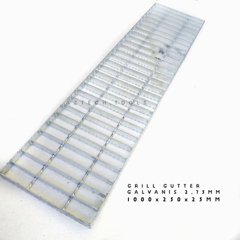 Jual Tutup Selokan/Grill Gutter Galvanis 100cm | Shopee Indonesia
