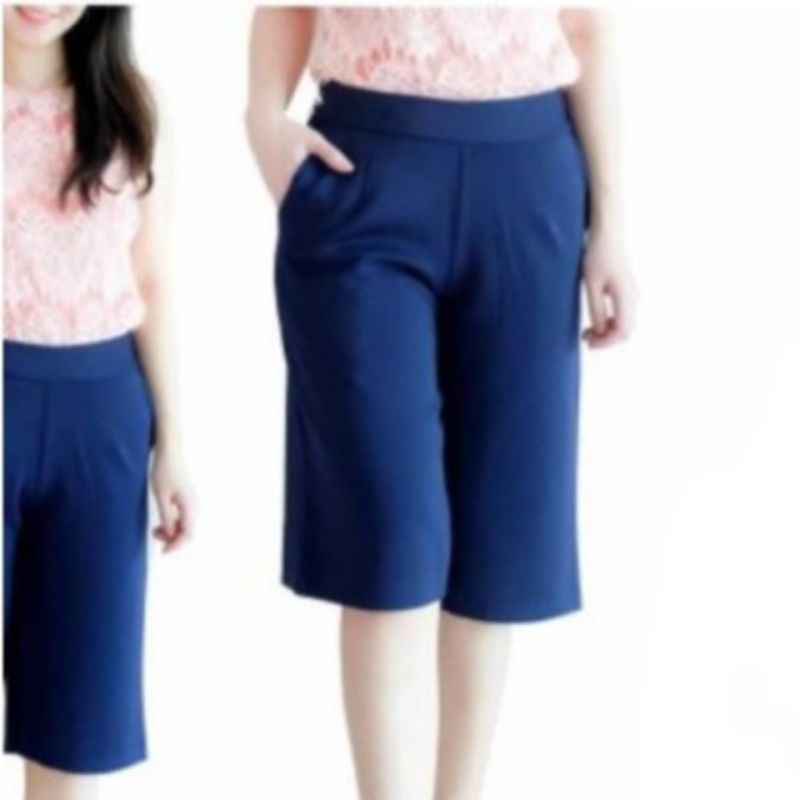 Jual Celana Pendek/7/8/wanita/Matt Scuba/bahan premium/celana kulot/7/8 ... Jual Celana Pendek/7/8/wanita/Matt Scuba/bahan premium/celana kulot/7/8 ...