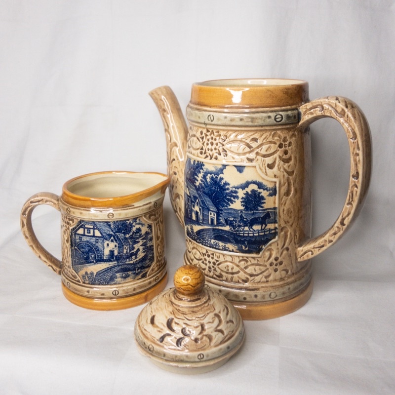Jual TEKO DAN MUG SET ANTIK KERAMIK JADUL | Shopee Indonesia