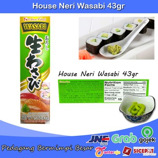 Jual House Neri Wasabi 43gr | Pasta Wasabi | Wasabi House Foods ...