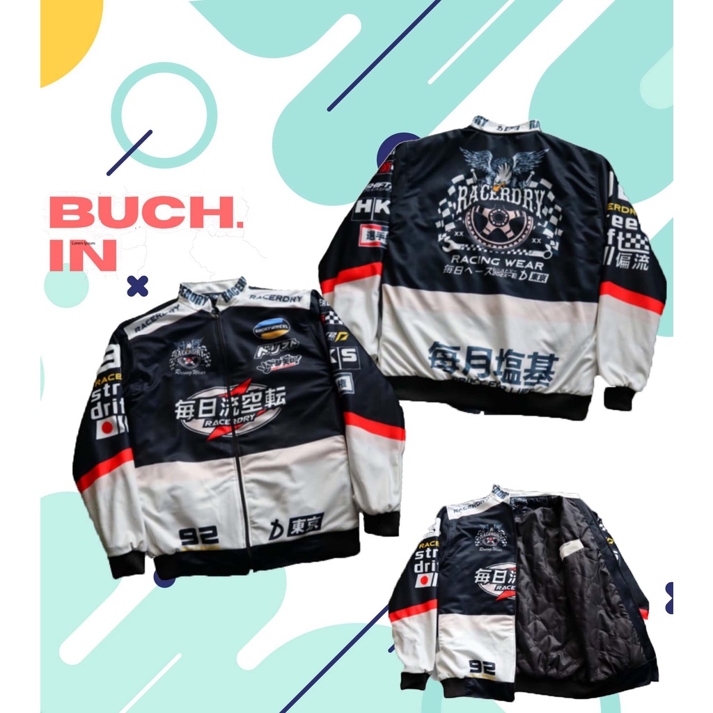 Jual Nascar Jacket Racing - jaket sunmori Jaket Varsity Pria Wanita Original Racerdry Jaket ...