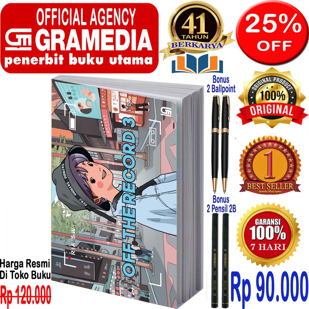 Jual Buku Novel Off The Record 3 - Ria SW - Original & Segel | Shopee ...