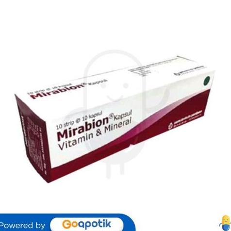 Jual MIRABION BOX 100 KAPSUL | Shopee Indonesia