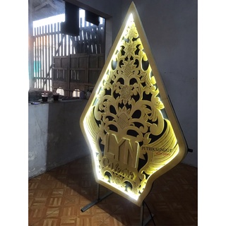 Jual Wayang Gunungan perlengkapan Dekorasi/wayang spon/wayang dekorasi ...