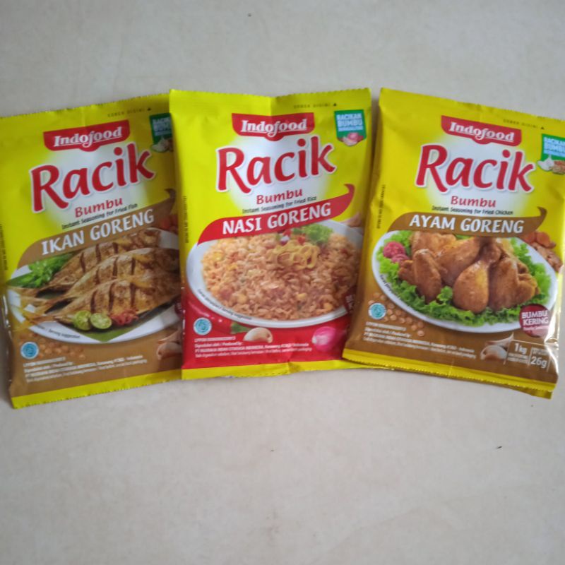 Jual RACIK Bumbu Indofood Ayam Ikan Nasi Goreng | Shopee Indonesia