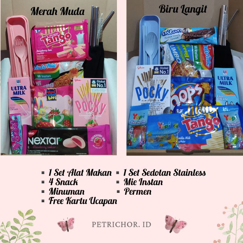 HAMPERS/GIFT BOX/SNACK BOX (Bisa request isi) | Shopee Indonesia