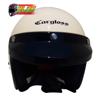 Jual CARGLOSS | HELM CARGLOSS RETRO CREAM ORIGINAL | CARGLOSS 100 % ORI ...