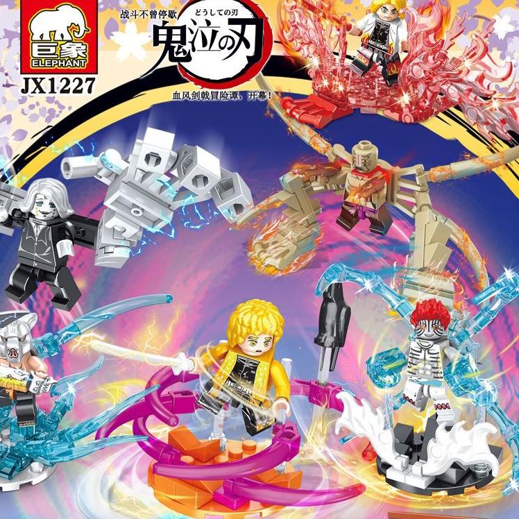 Jual Demon slayer action figure Lego Demon slayer kimetsu no yaiba ...