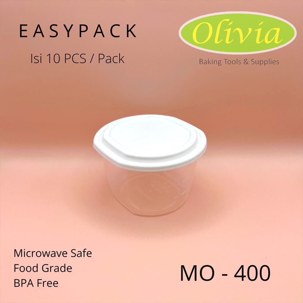 Jual Thinwall Easy Pack Easypack MO 400 ML MO-400 Bening Grosir ...