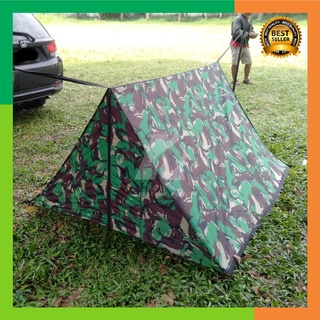 Jual Tenda Loreng Standar TNI Militer , Tenda perorangan Waterproof ...