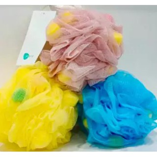 Jual Shower Puff LEMBUT di dalamnya ada spons-spons kecil berbentuk ...