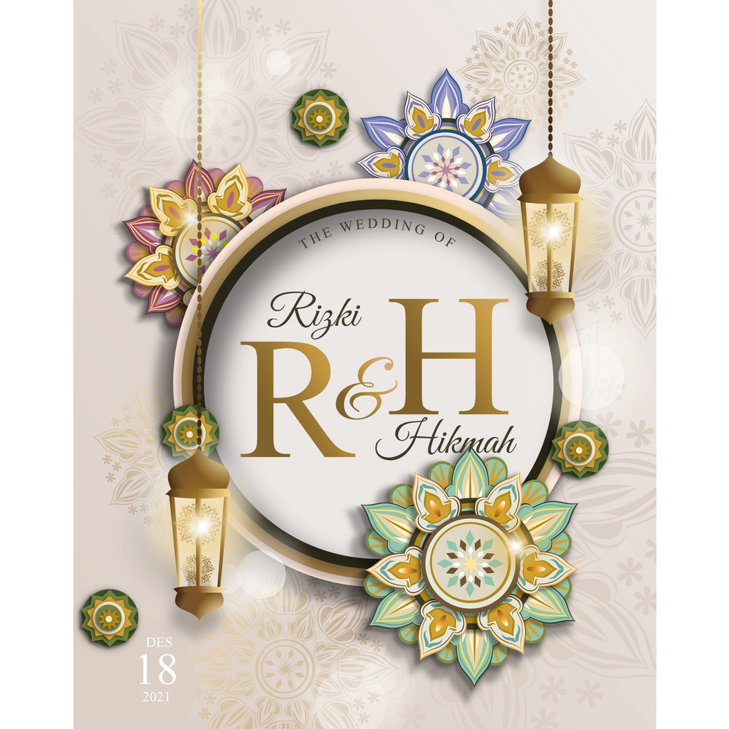 Jual DV4 Undangan video digital undangan pernikahan, Khitan khitanan ...