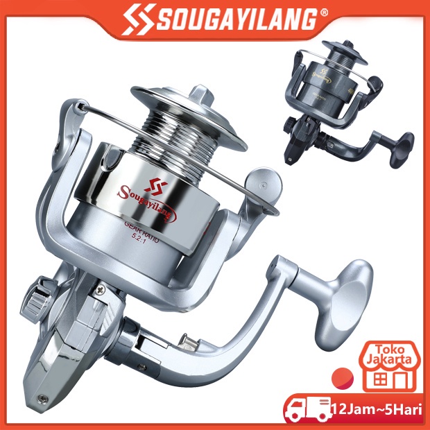 Jual Reel Pancing Mini Series Fishing Rel Gear Max Drag 2-4kg Aluminium ...