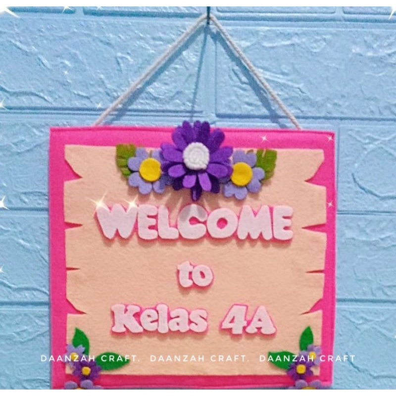 Jual hiasan kelas assalamualaikum dan welcome class | Shopee Indonesia