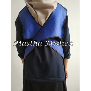 Jual Apron Timbal DOUBLE Tebal 0,5 mm pakaian appron Radiologi Anti ...
