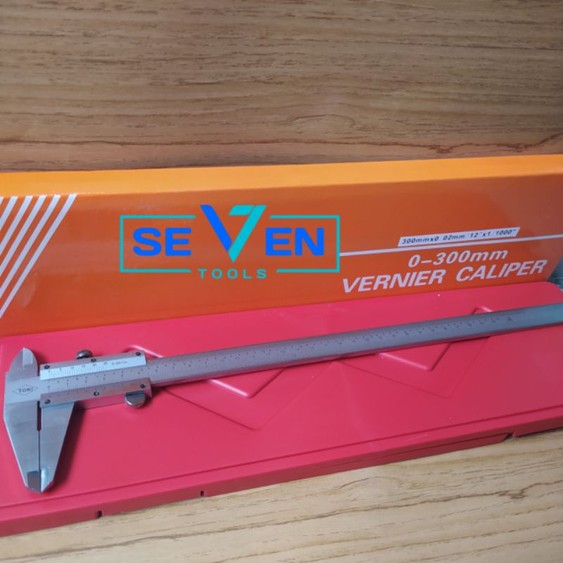 Jual Jangka Sorong sigmat TOKI 12 inch vernier caliper 300 mm alat pengukur japan | Shopee Indonesia