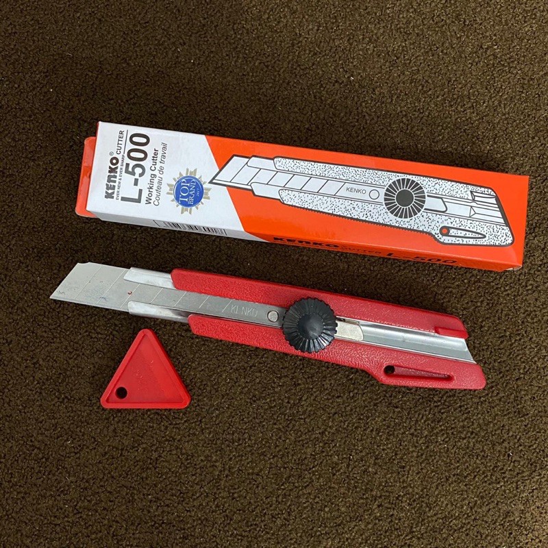 Jual CUTTER BESAR KENKO L-500 / PEMOTONG KERTAS MERK KENKO / kater ...