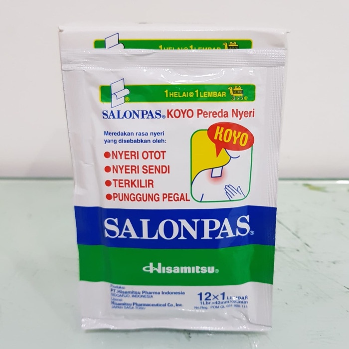 Jual SALONPAS KOYO | 1 SACHET ISI 12 LEMBAR | HARGA DISTRIBUTOR ...