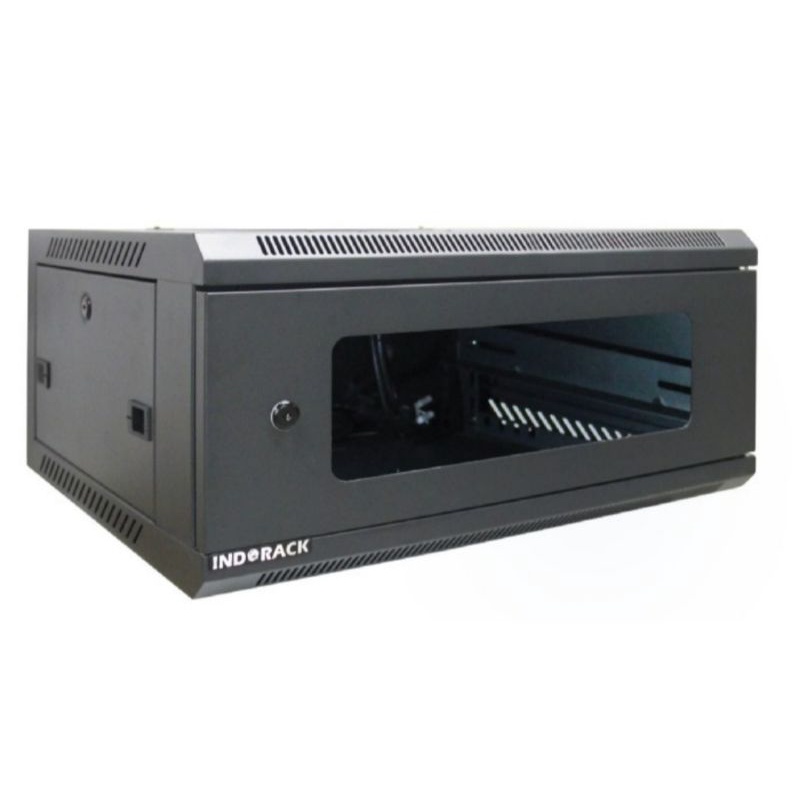 Jual Indorack WR5004S 4U Wallmount Rack Single Door | Shopee Indonesia