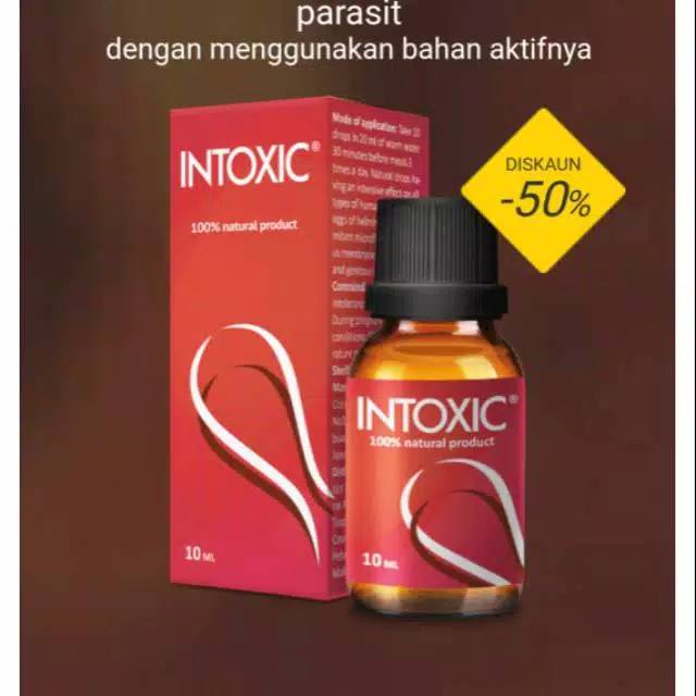 Jual Intoxic obat cair parasit herbal original | Shopee Indonesia