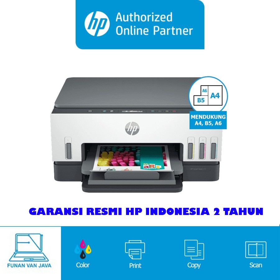Jual Printer HP Smart Tank 720 Print Scan Copy Duplex Garansi Resmi ...