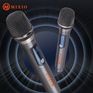 Jual MIXIO K2 Wireless Microphone Dual Karaoke Mic with Receiver System ...
